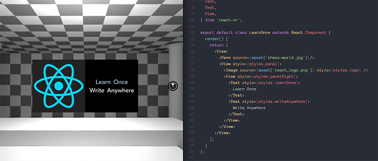 FacebookとOculus、WebVRで使えるオープンソースライブラリー「React VR」をリリース！ | StartHome