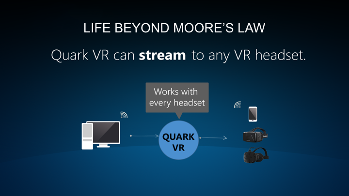 Quark VRがHTC Viveをワイヤレス化した映像を発表 | StartHome